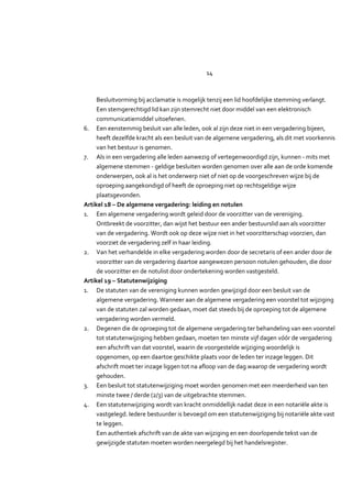 Akte oprichting vereniging ikc | PDF