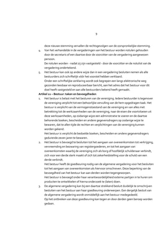 Akte oprichting vereniging ikc | PDF