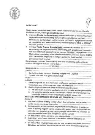 Akte van oprichting | PDF