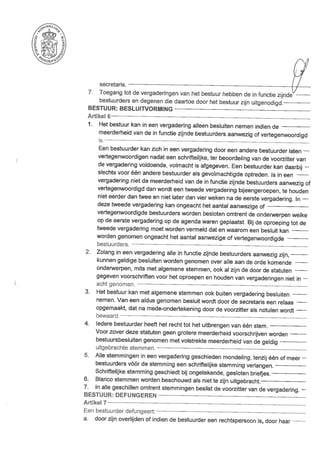 Akte van oprichting | PDF