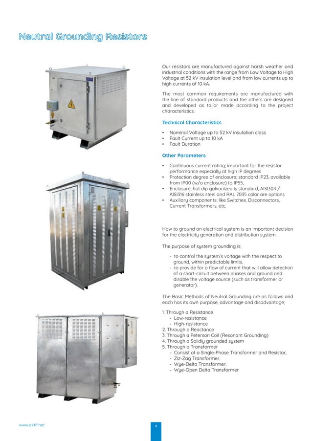 Neutral Grounding Resistors | PDF