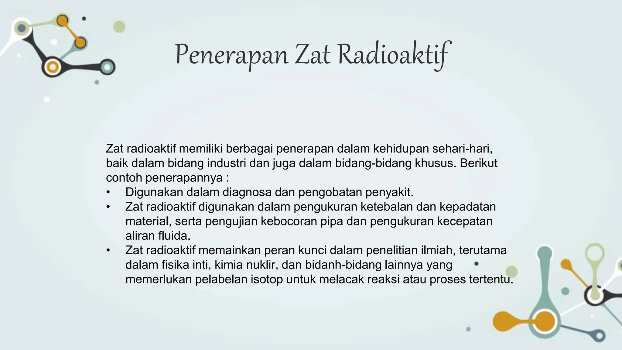 aktivitas zat radioaktif (radioaktivitas) | PPTX