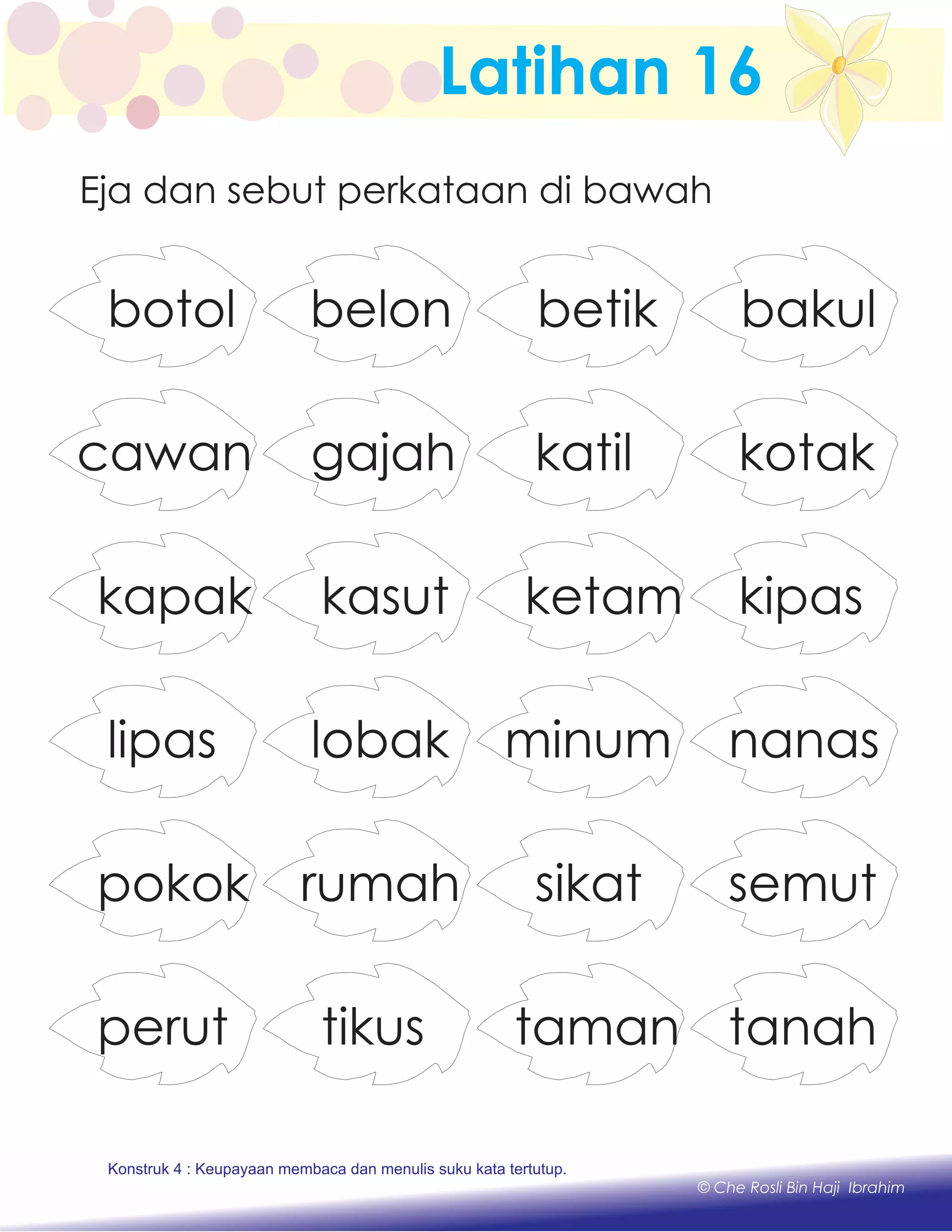 Aktiviti asas membaca | PDF