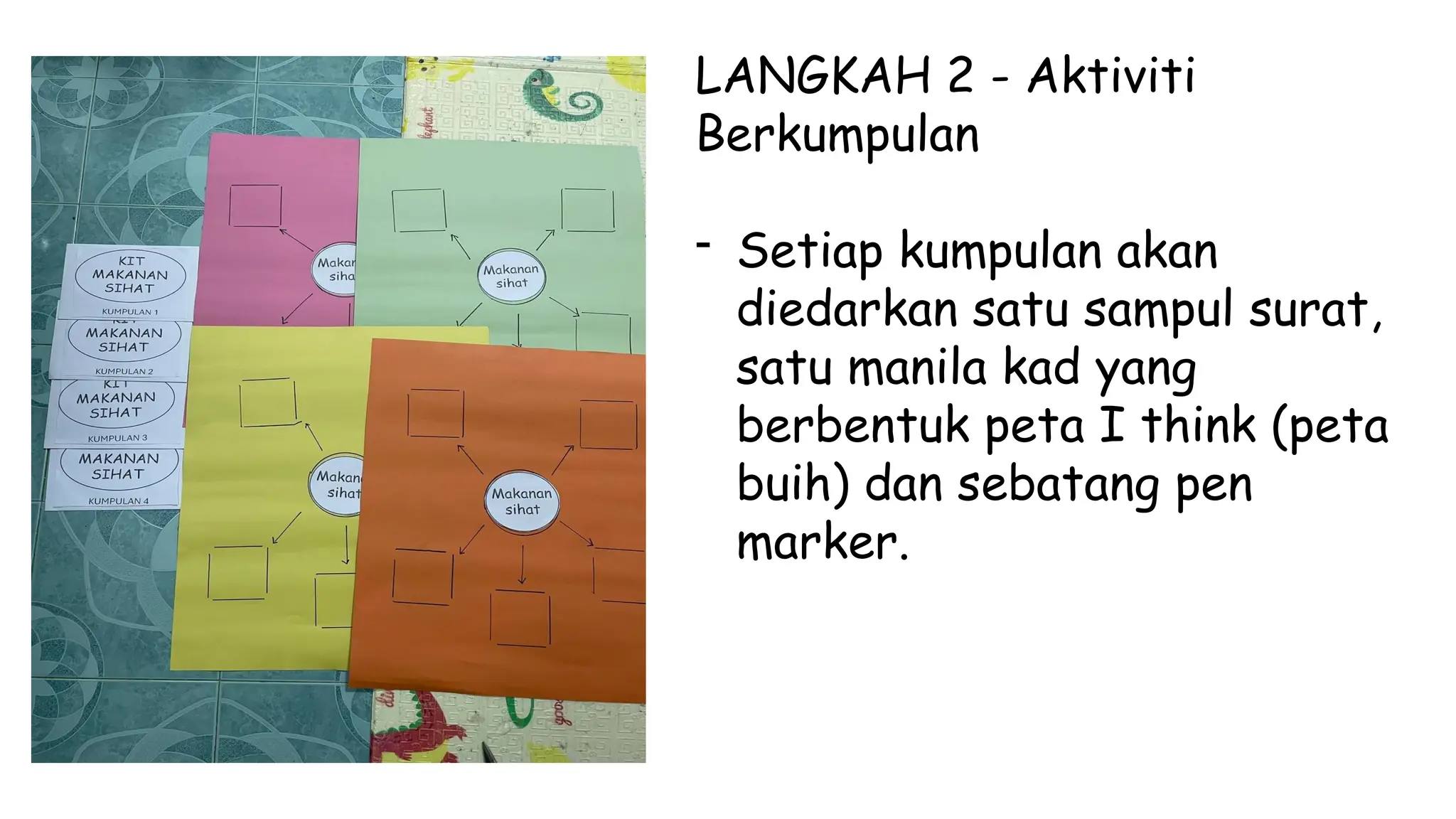 aktiviti berkumpulan Bahasa Melayu Makanan Sihat tahun 1 .pptx