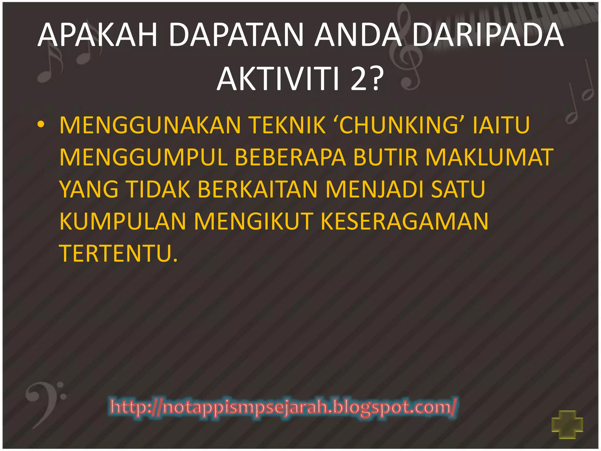 Aktiviti menilai tahap ingatan daya ingatan kendiri | PPS