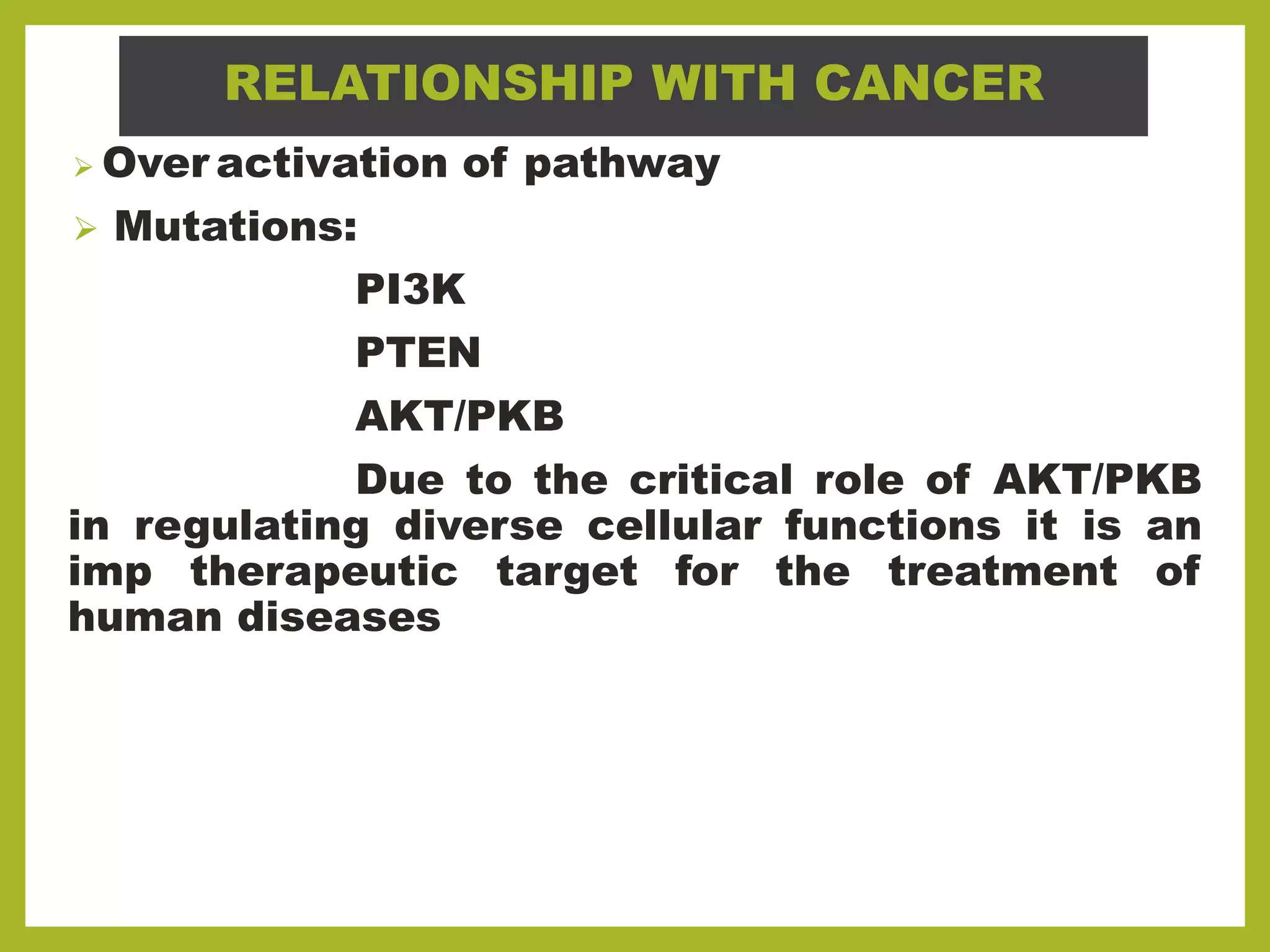 AKT/PKB SIGNALING PATHWAY | PPTX