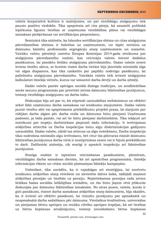 Sieviešu un vīriešu vienlīdzīgu tiesību un iespēju veicināšana | PDF