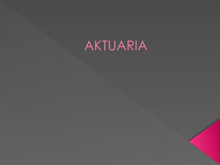 Tugas Aktuaria Review Jurnal Aktuaria.pptx