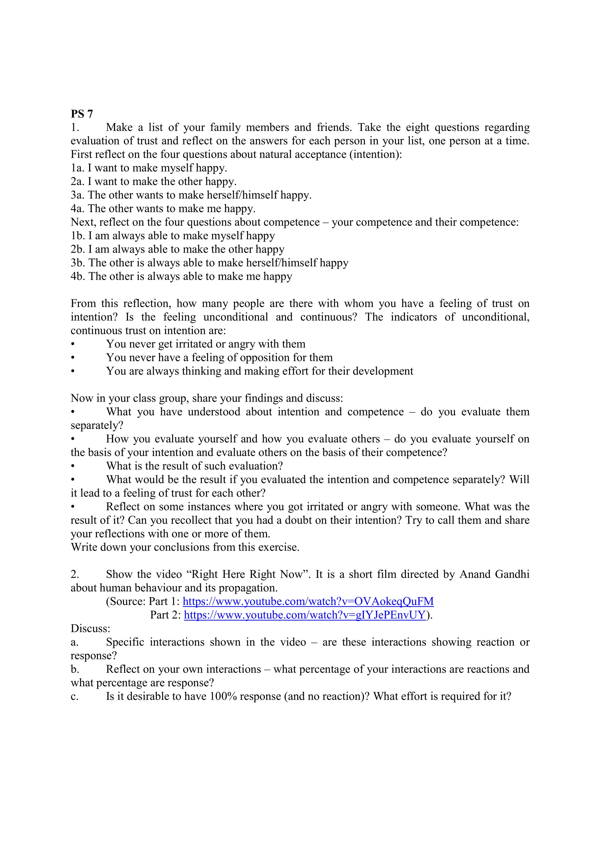 Universal Human Values Syllabus for AKTU | PDF | Hinduism | Religion ...