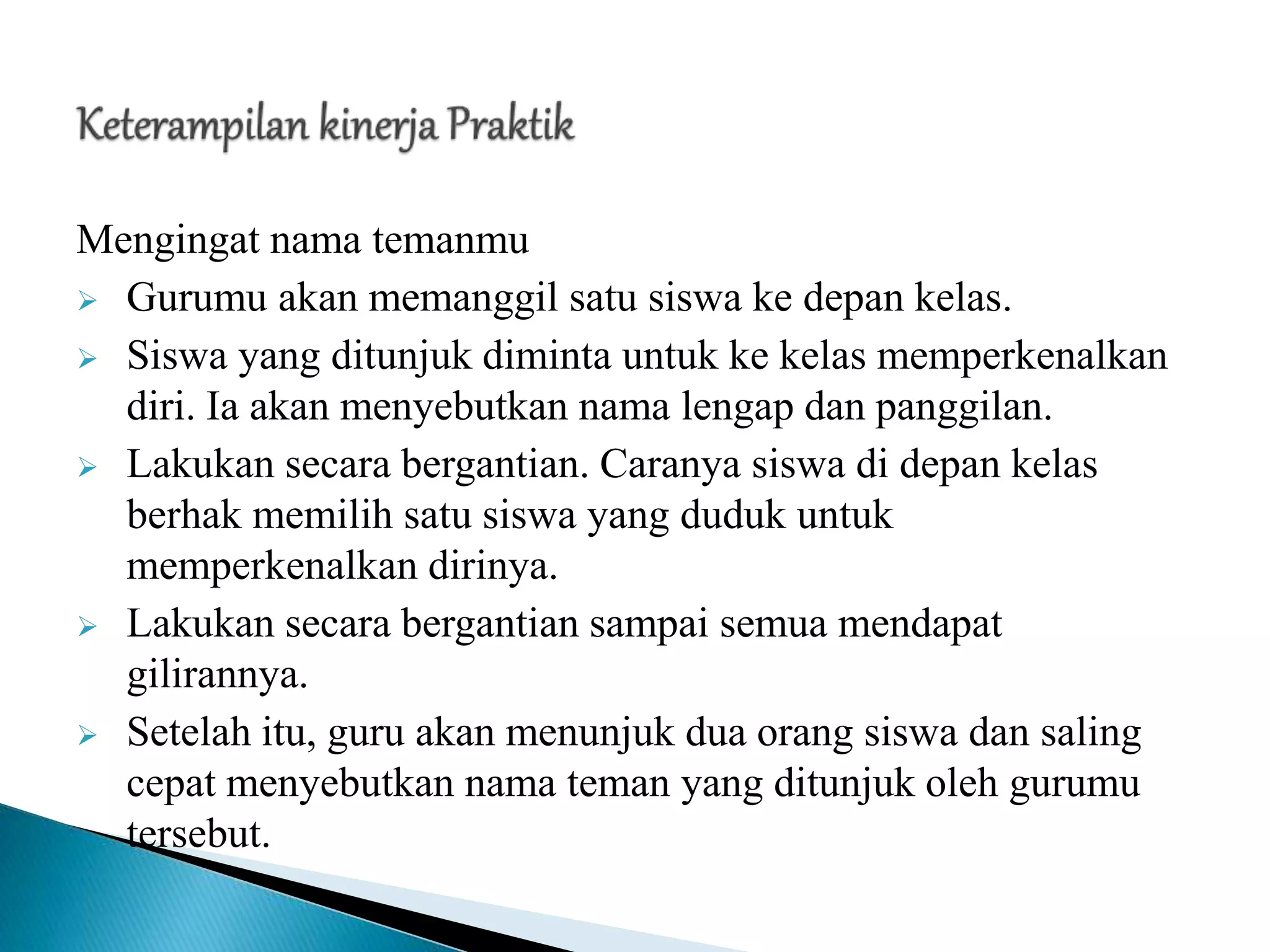 Aku dan teman baru | PPTX