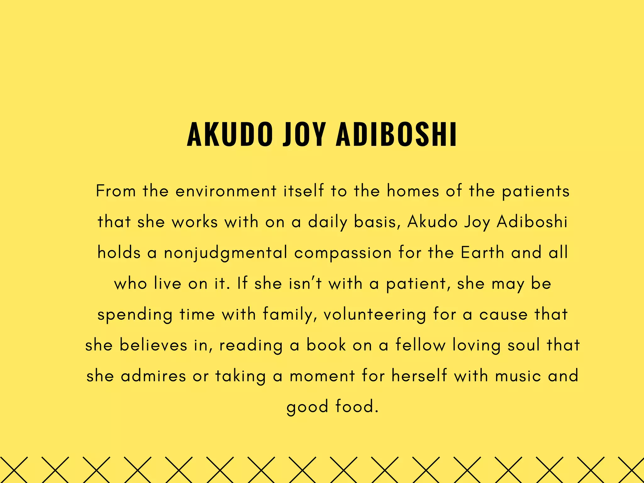 Akudo joy adiboshi compassion for all | PPT
