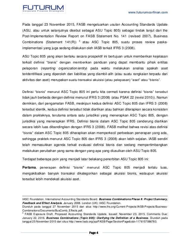 Akuisisi aset atau akuisisi bisnis asc topic 805