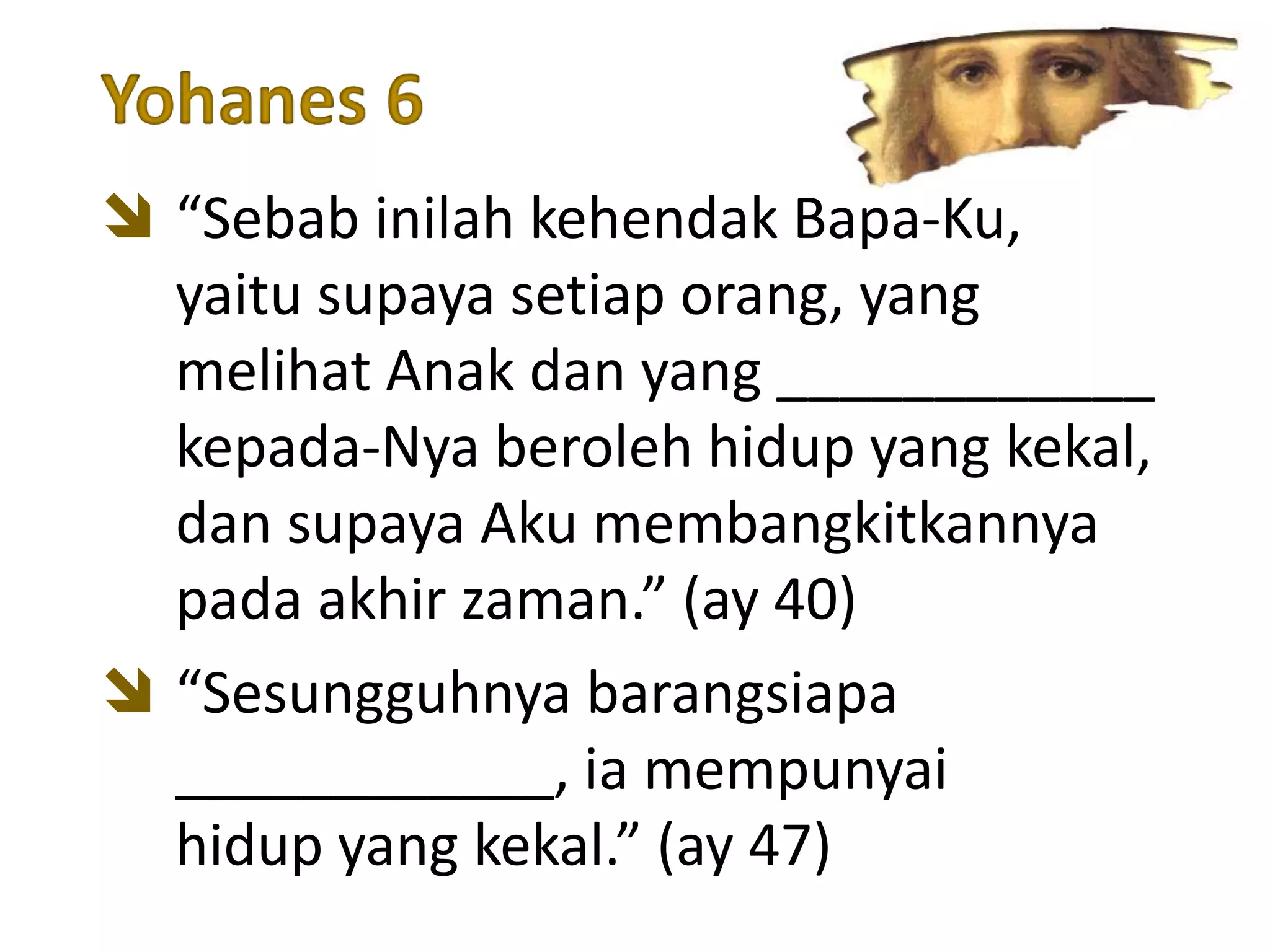 Akulah Roti Hidup | PPTX