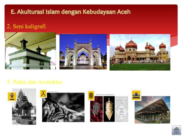 Akulturasi dan asimilasi islam dengan aceh | PPTX