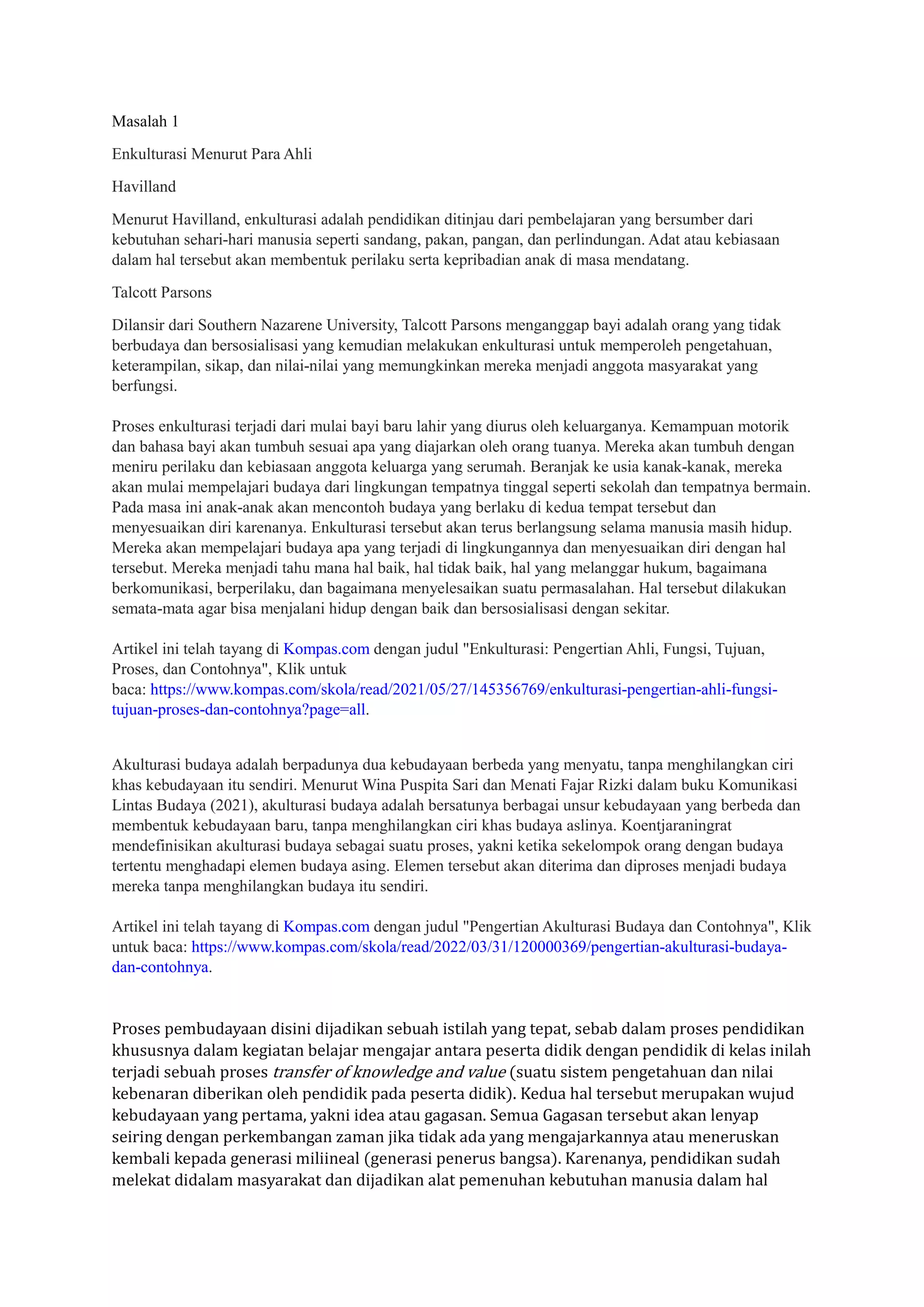 akulturasi, enkulturasi, proses pembudayaan dan teori belajar.docx