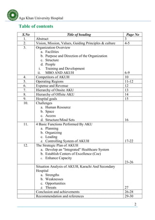 Aku magement report | PDF