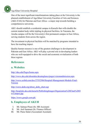 Aku magement report | PDF | Healthcare Industry | Industries