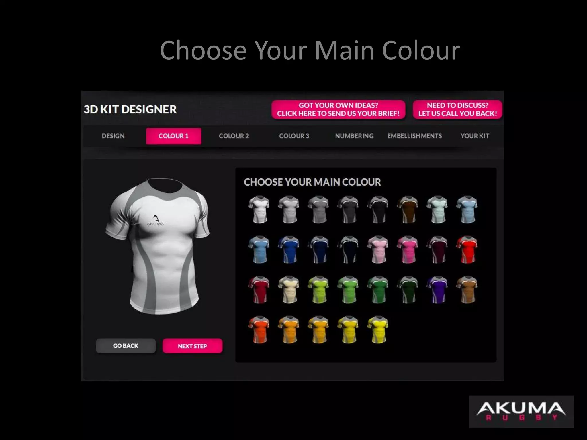 Akuma Rugby 3D Kit Designer | PPT