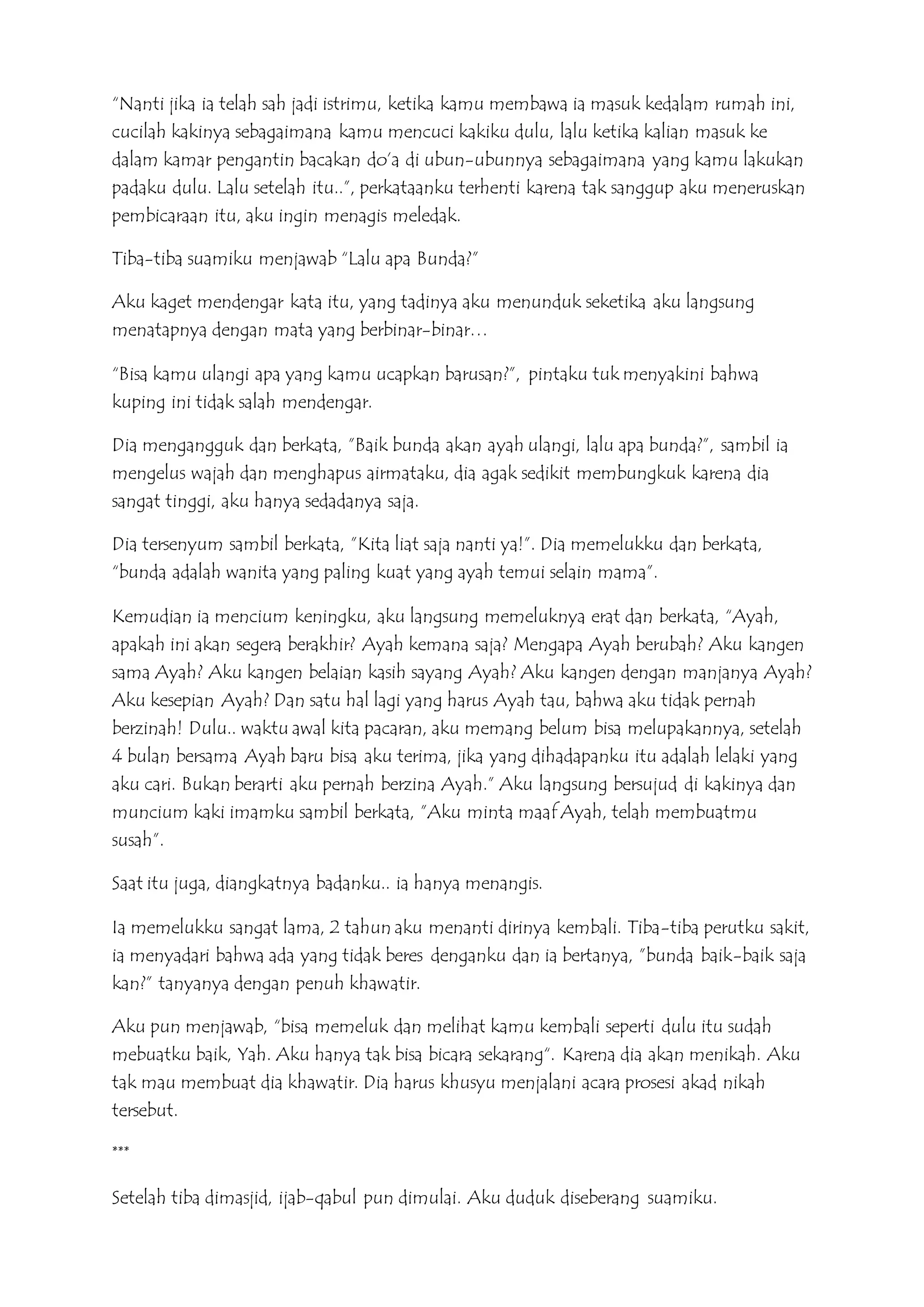 Aku mencintaimu | DOCX