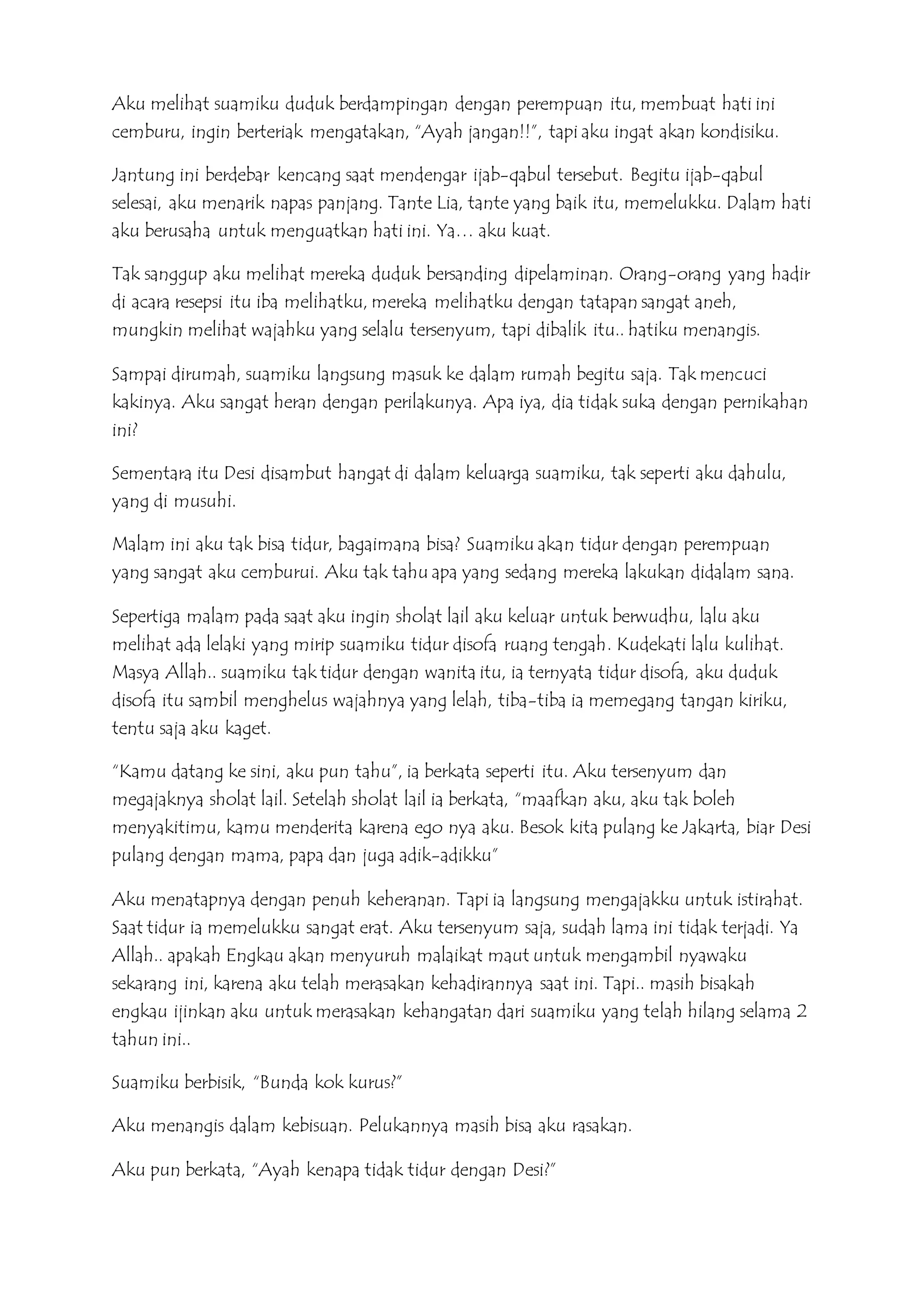 Aku mencintaimu | DOCX
