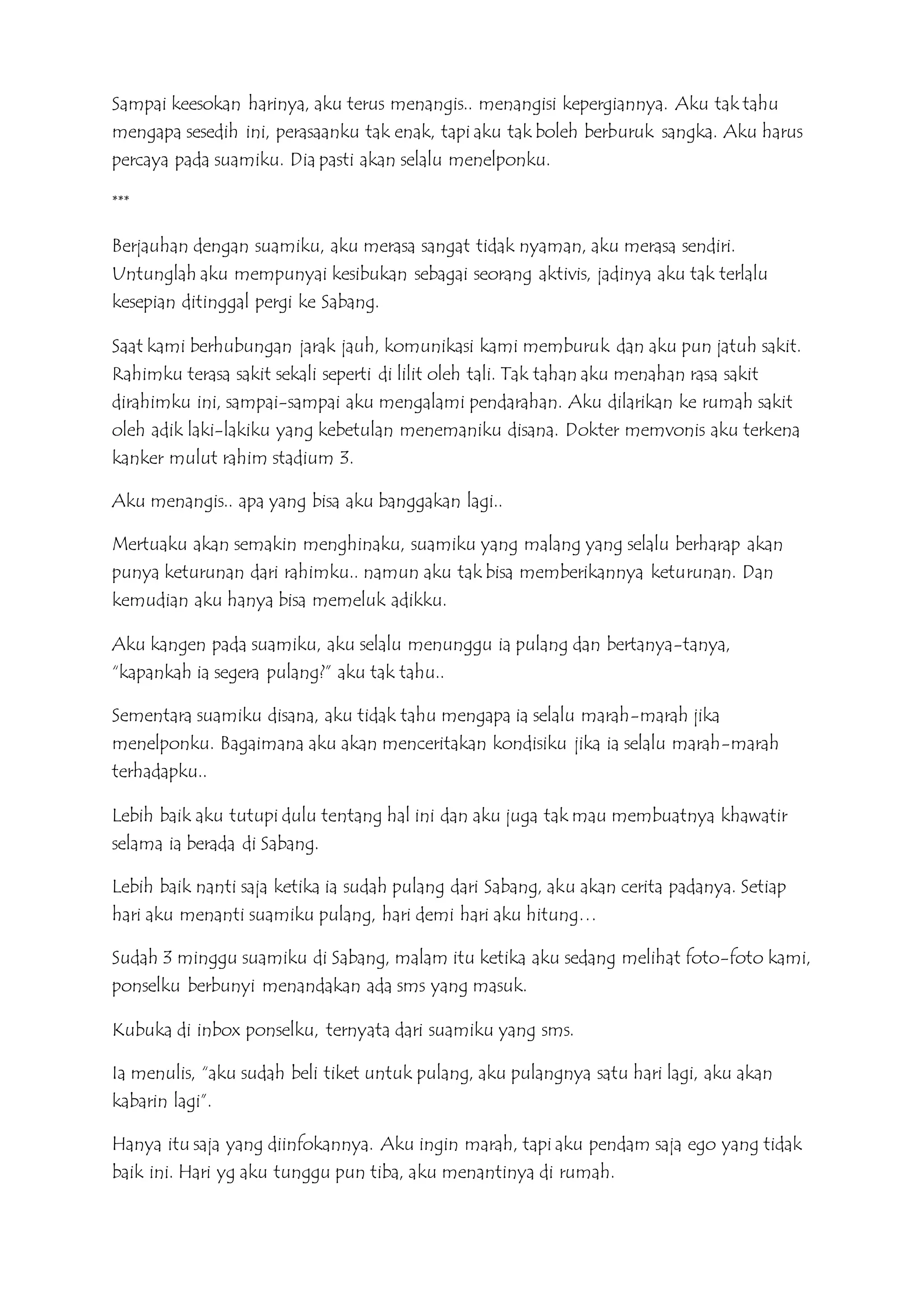 Aku mencintaimu | DOCX