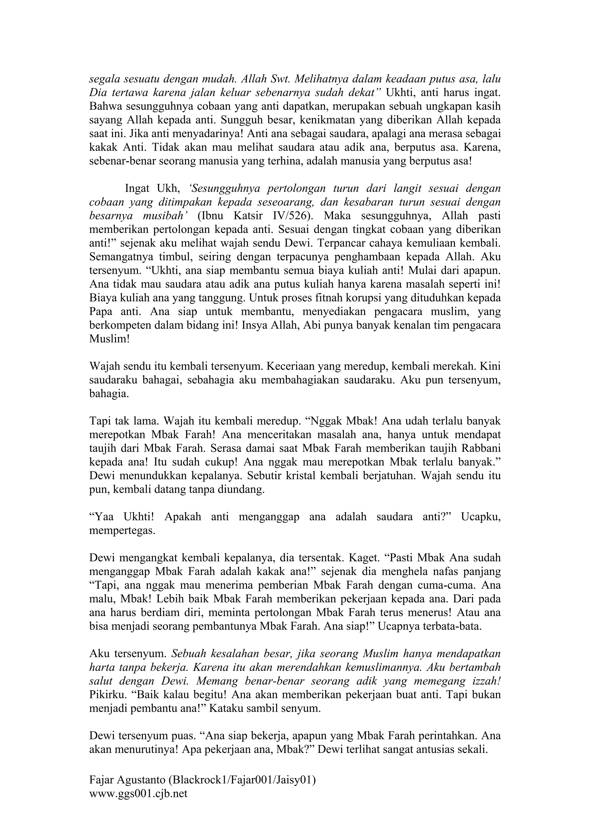 Aku menggugat akhwat dan ikhwan | PDF