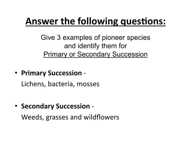 Unit 6- Water and Succession review & answer key | PPT