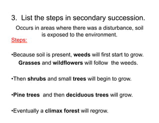 Unit 6- Water and Succession review & answer key | PPT
