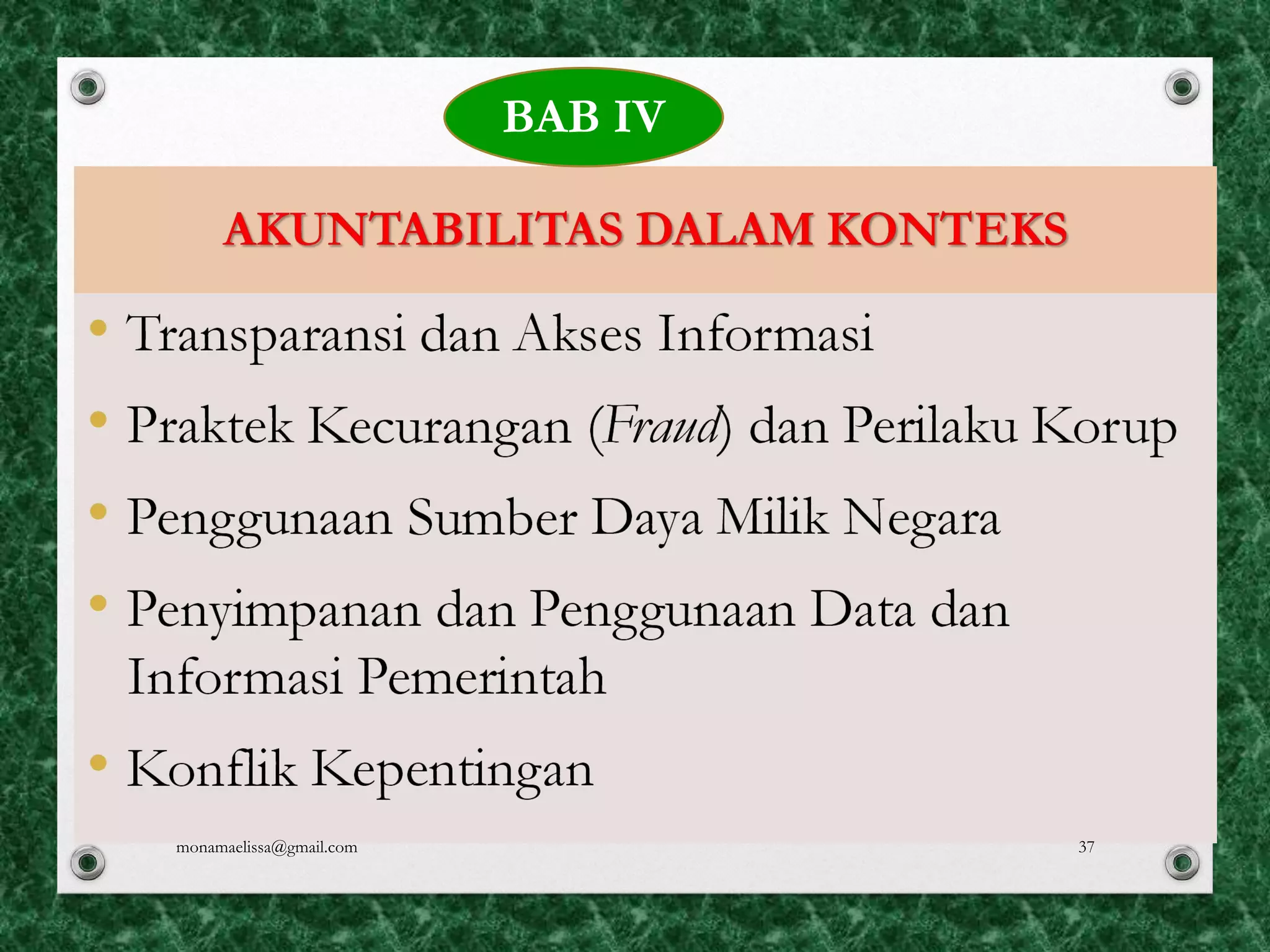 Akuntabilitas | PDF
