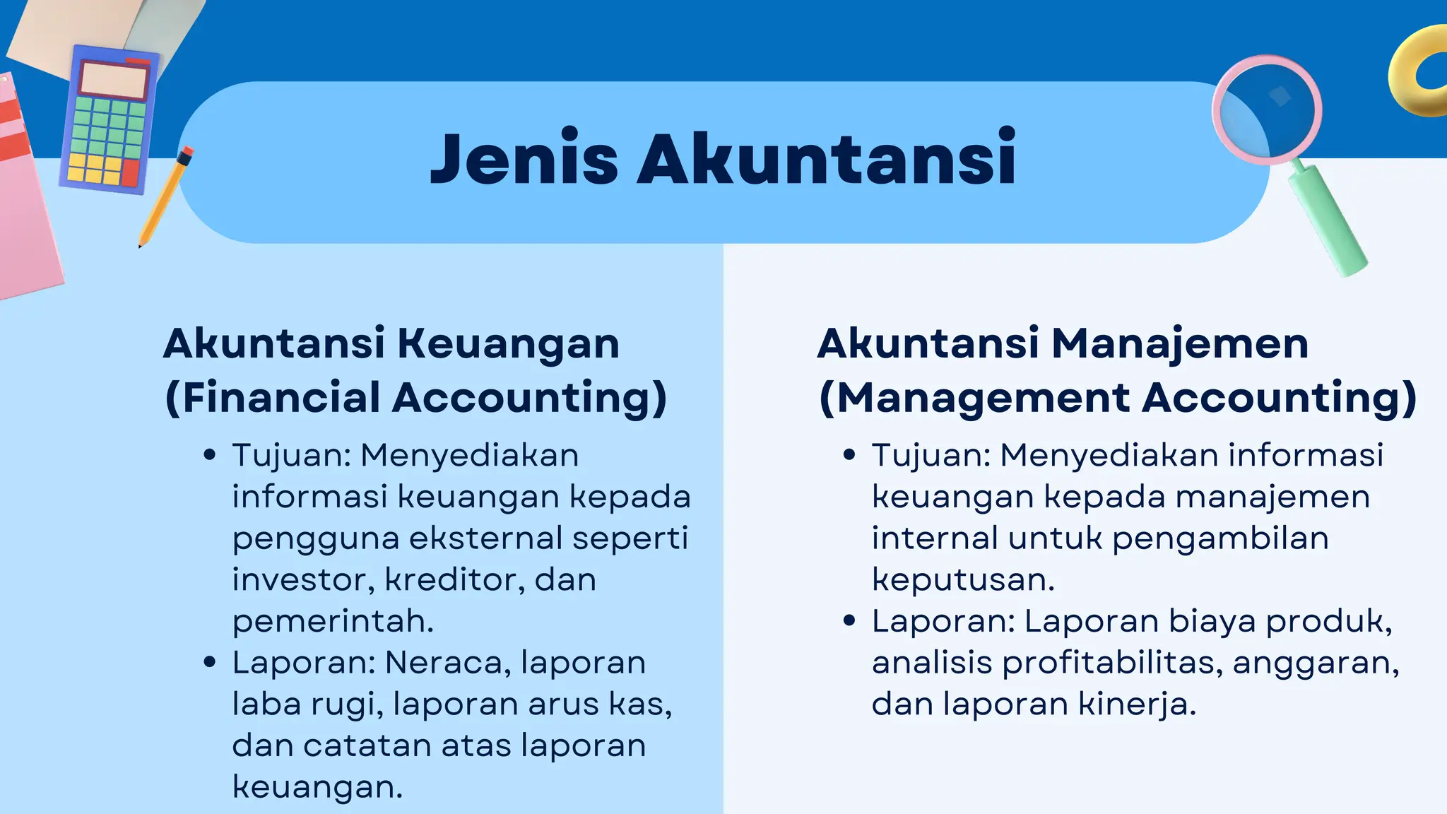 pengertian akuntansi dan jenis-jenisnya. | PPT