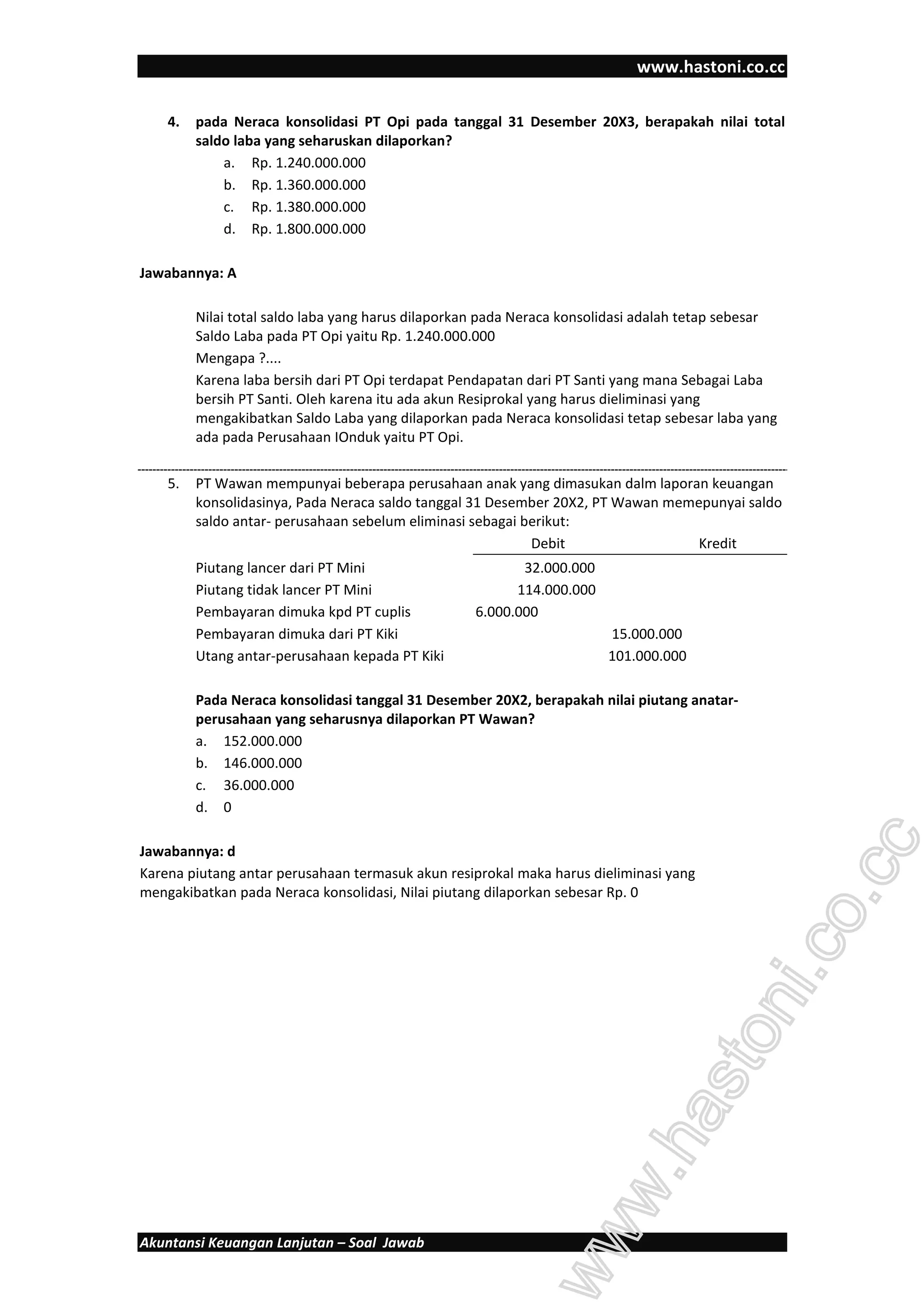 Akuntansi investasi23 | PDF