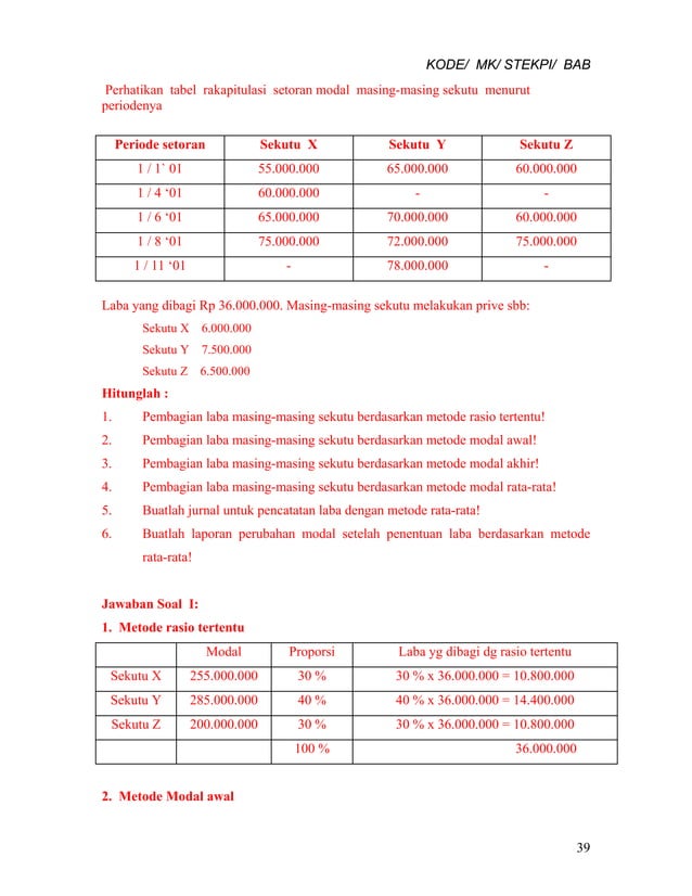 Akuntansi Keuangan Lanjutan I | PDF