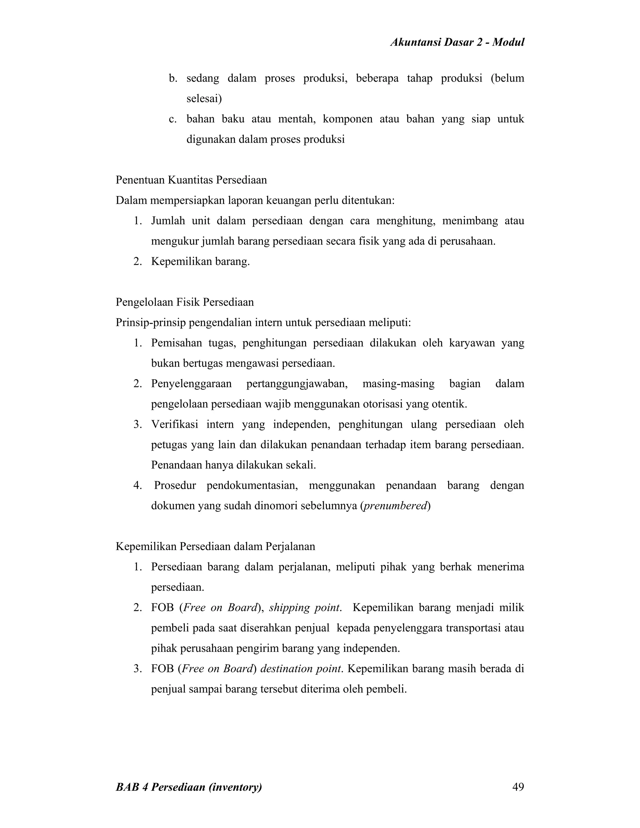 Akuntansi persediaan ok | PDF