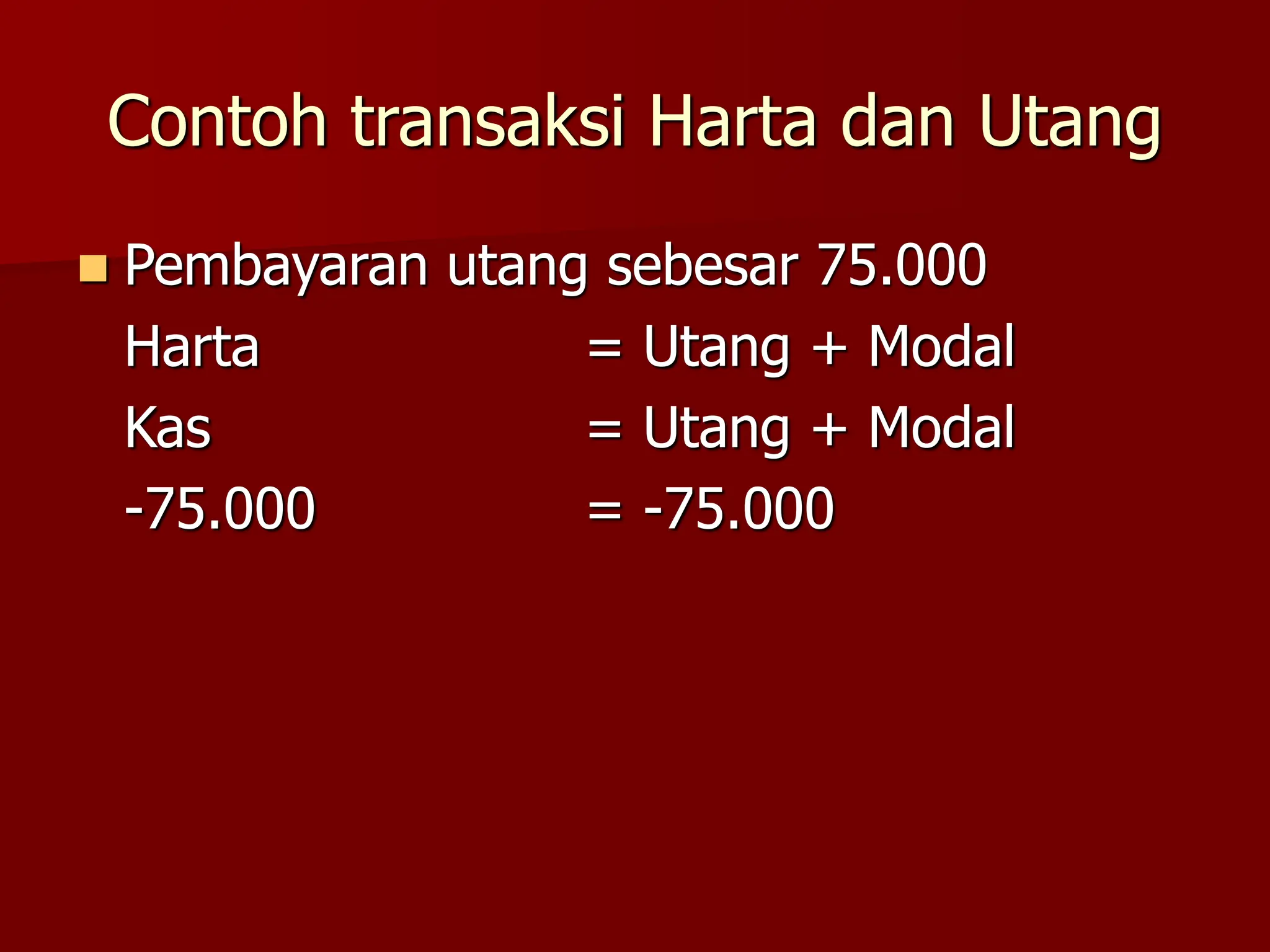 akuntansi usaha - persamaan dasar akuntansi | PPT