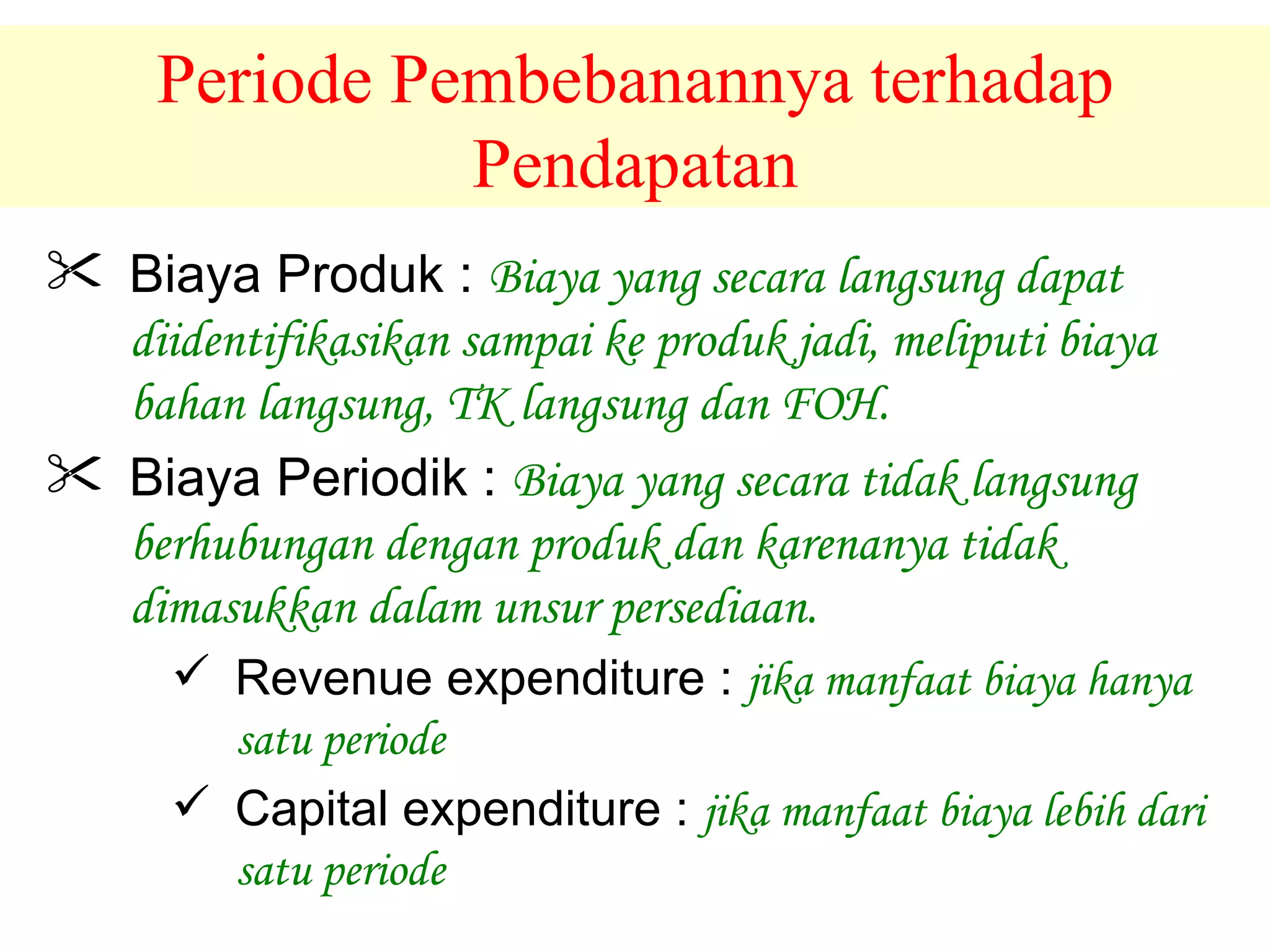Akuntansi biaya | PPT
