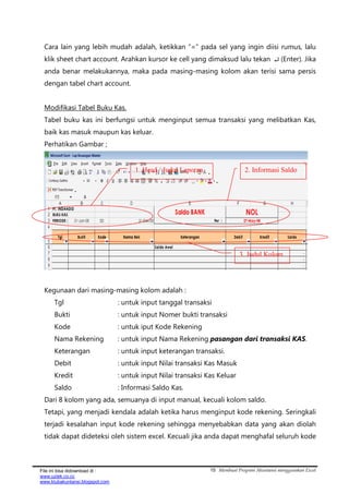 Akuntansi excel | PDF