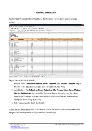 Akuntansi excel | PDF