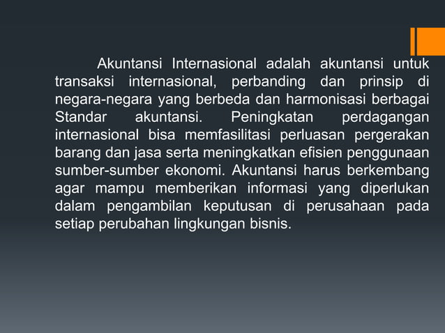Akuntansi internasional | PPTX