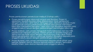 persekutuan likuidasi dan joint venture | PPTX