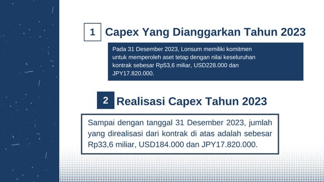 Implementasi CAPEX pada perusahaan Indosat 2023 | PPT