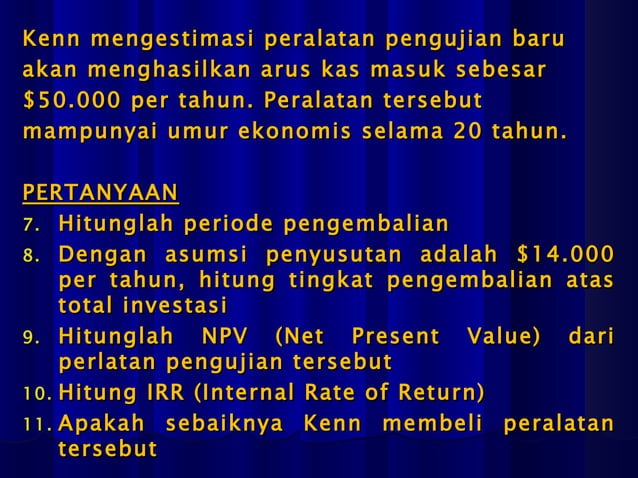Akuntansi mjm bab xiii | PPT