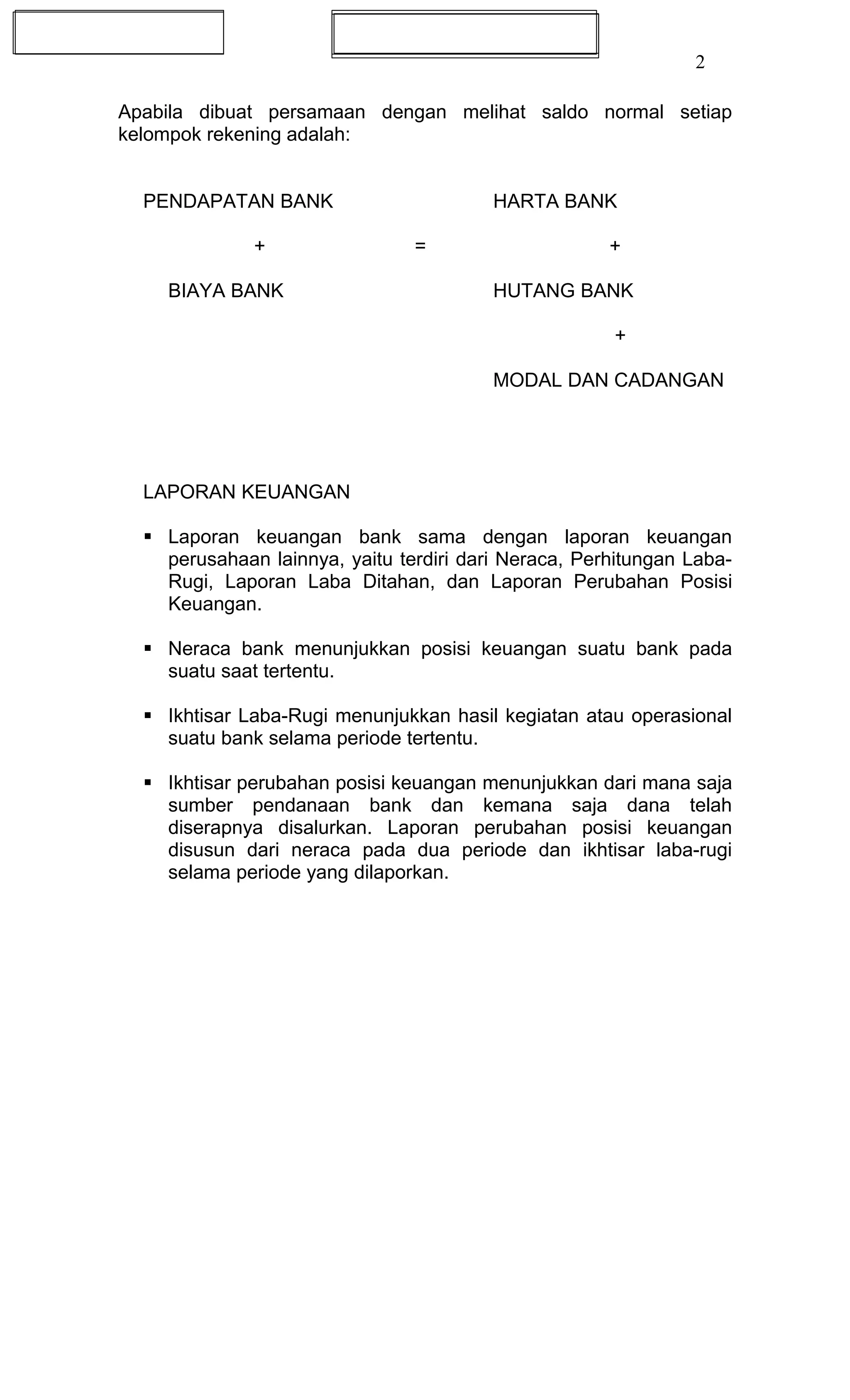 Akuntansi Perbankan | RTF