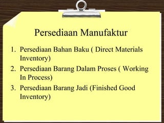 Akuntansi persediaan | PPTX