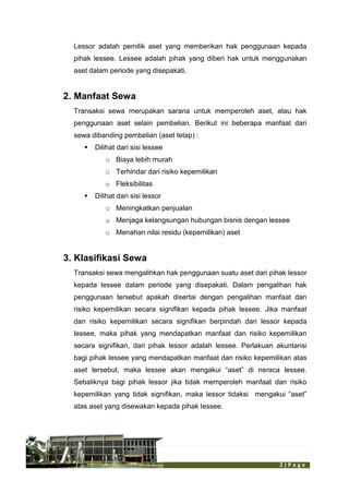 Akuntansi sewa full | DOCX
