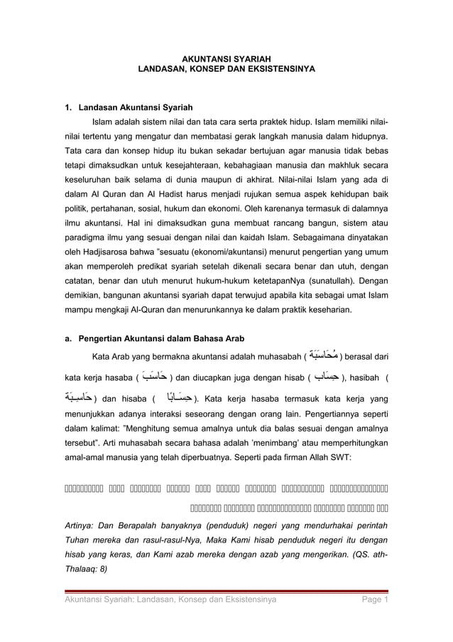 Akuntansi & syariah | DOC