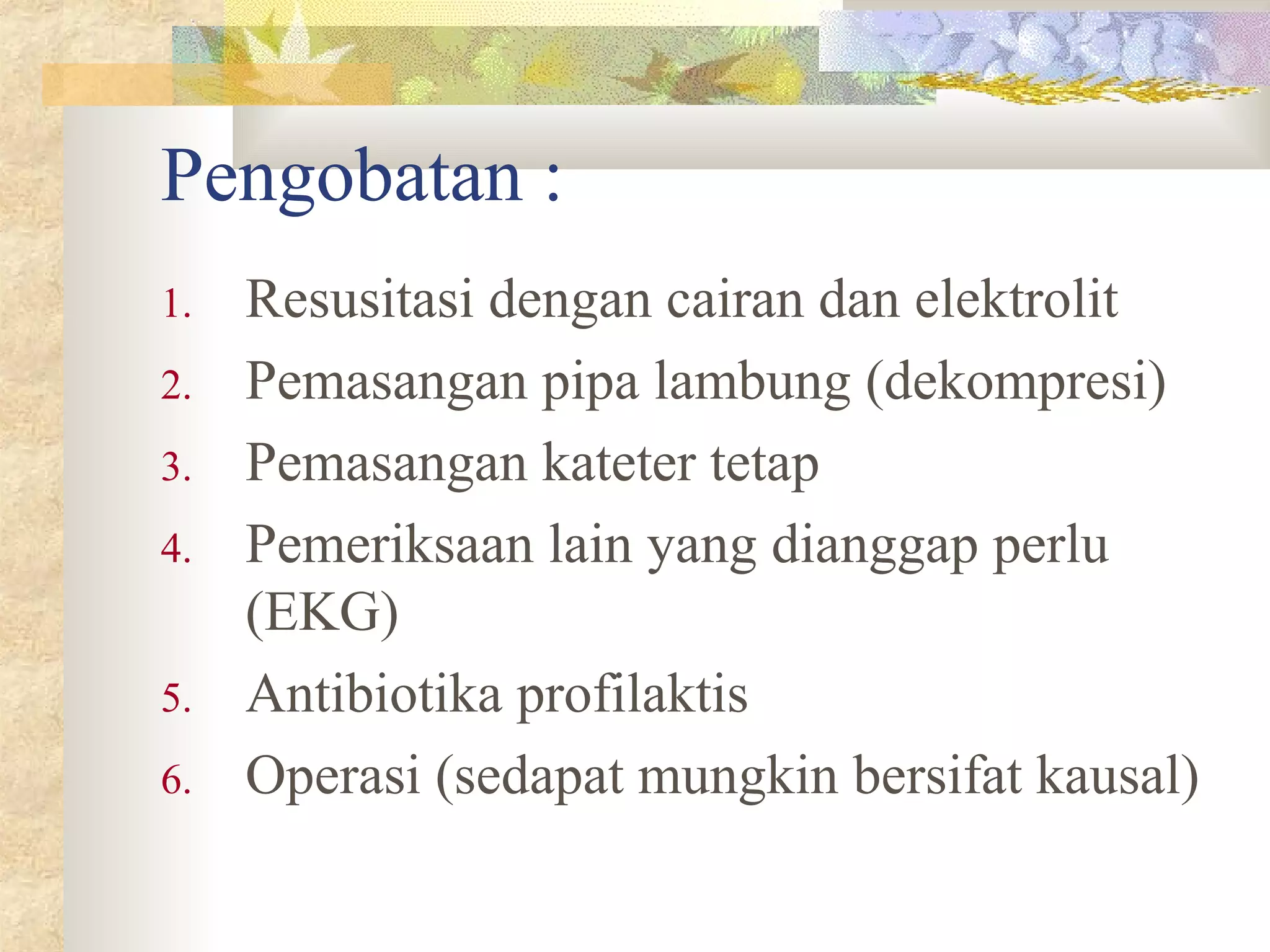 Akut abdomen | PPT