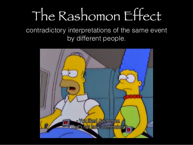 Rashomon Effect