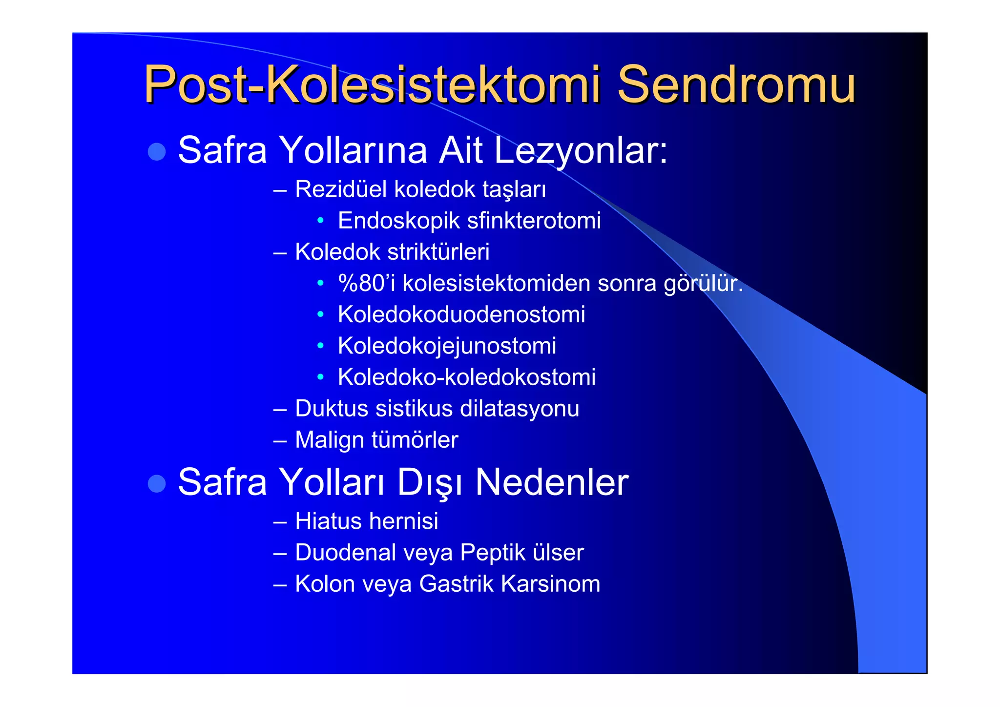 Akut kolesistit (fazlası için www.tipfakultesi.org) | PDF