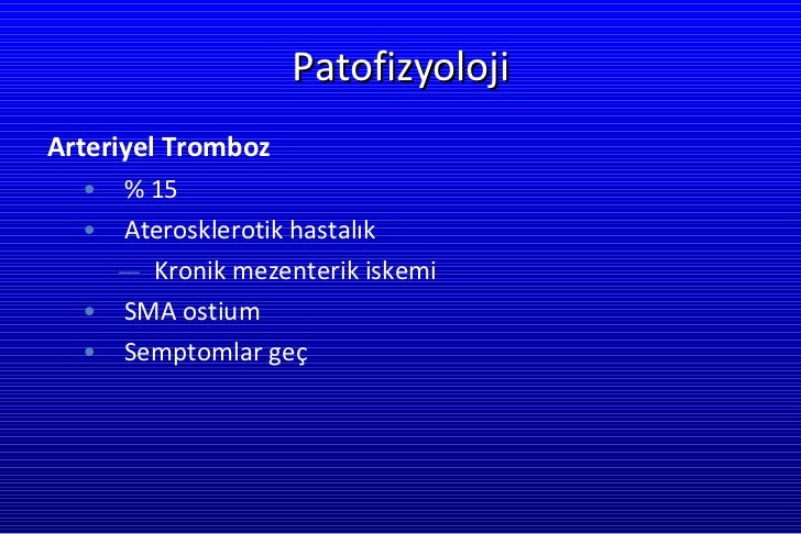 Akut mezenter iskemi