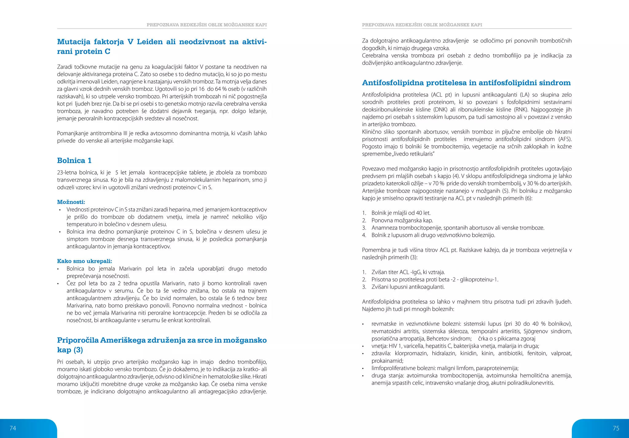 Akutna Mozganska Kap 2007 | PDF